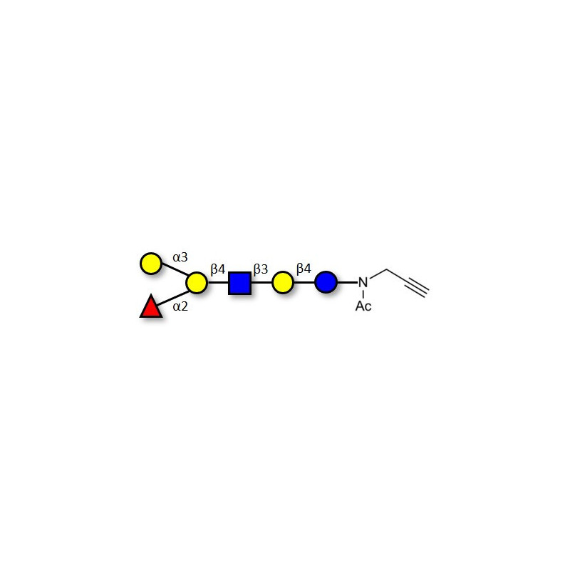 Blood group A antigen hexaose type 1 grafted on KLH