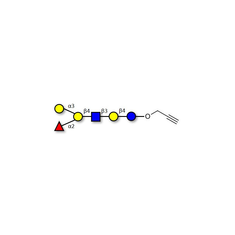 Blood group A antigen hexaose type 1 with cyclic di-thiol (Linker-LIPO A)
