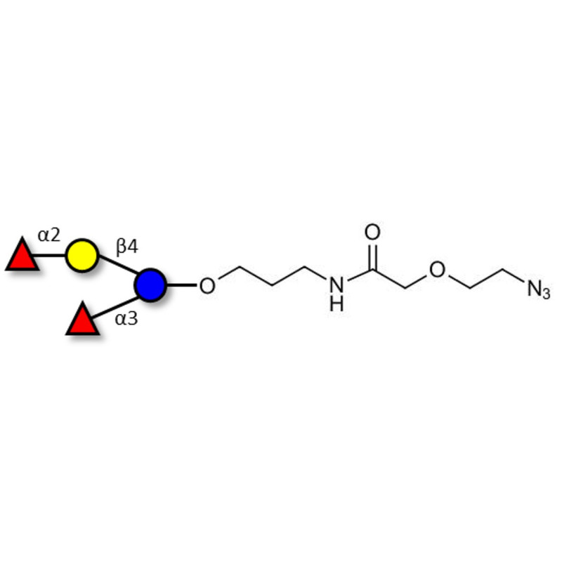 3’-Sialyl-3-Fucosyllactose with terminal alkyne (Linker-CΞCH B)