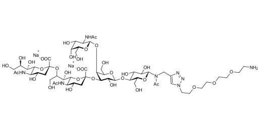 GD2 Ganglioside oligosaccharide with free terminal amine (Linker-NH2 B)