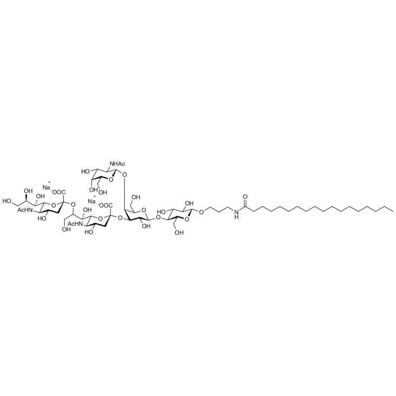 GD2 Ganglioside oligosaccharide with stearic chain (Linker-STEA A)
