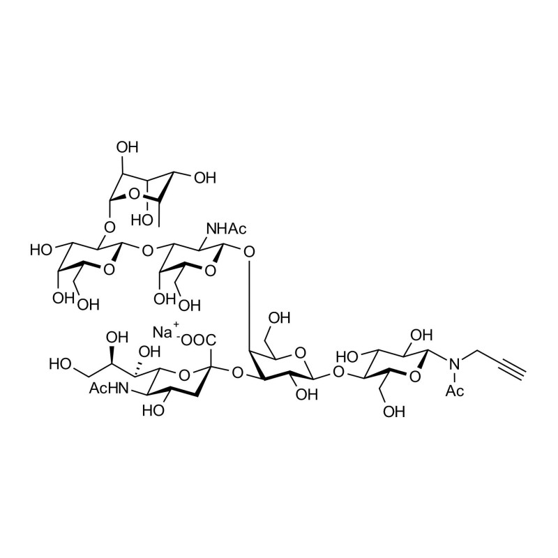 Blood group H antigen tetraose type 4 grafted on KLH