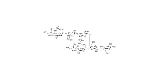 GD1a Ganglioside oligosaccharide grafted on polyacrylamide (PAA) with ...
