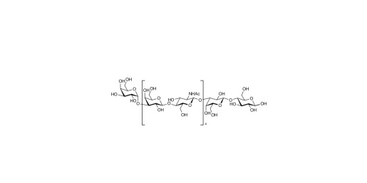 Galili antigen undecaose grafted on polyacrylamide (PAA) with stearic chain