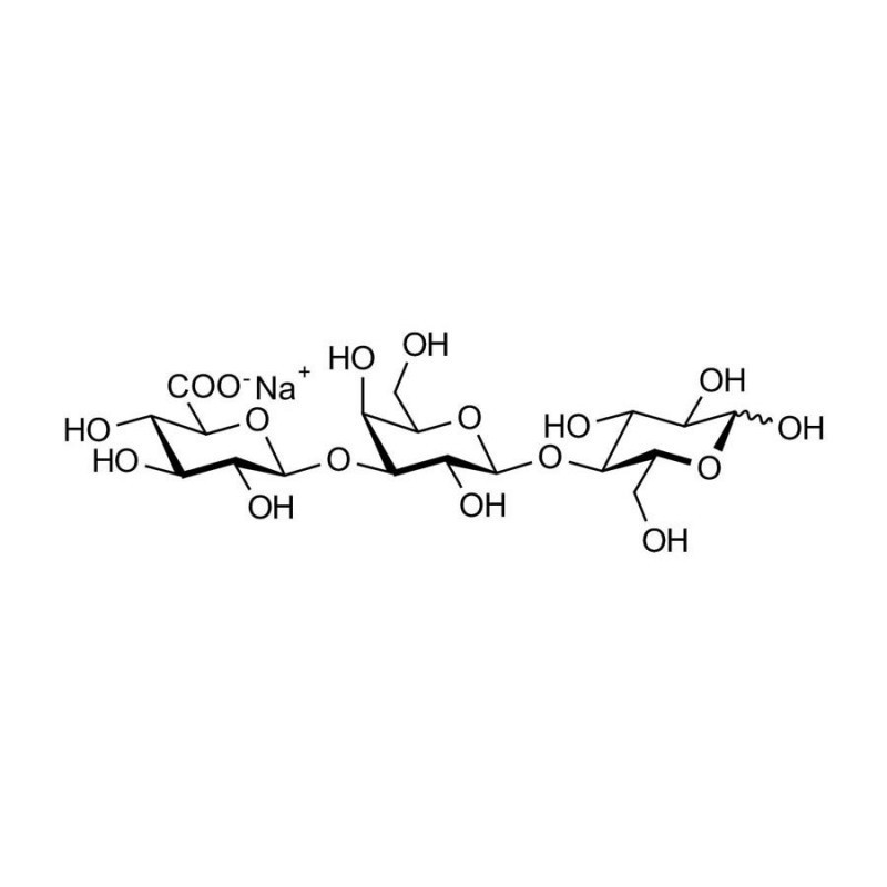 Glucuronyl-lactose grafted on polyacrylamide (PAA) with stearic chain