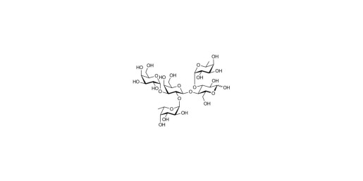 Blood group B pentaose grafted on polyacrylamide (PAA) with fluorescein ...